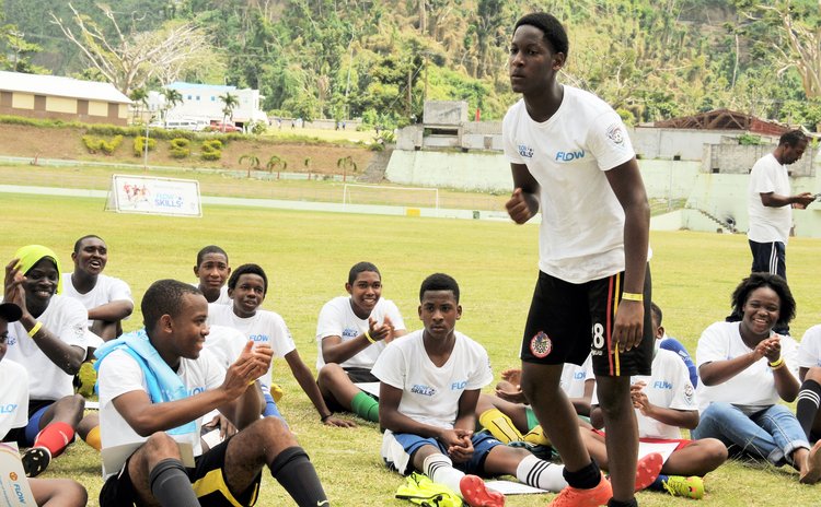 Lawrence and Augustine win local leg of FLOW's Ultimate Football ...